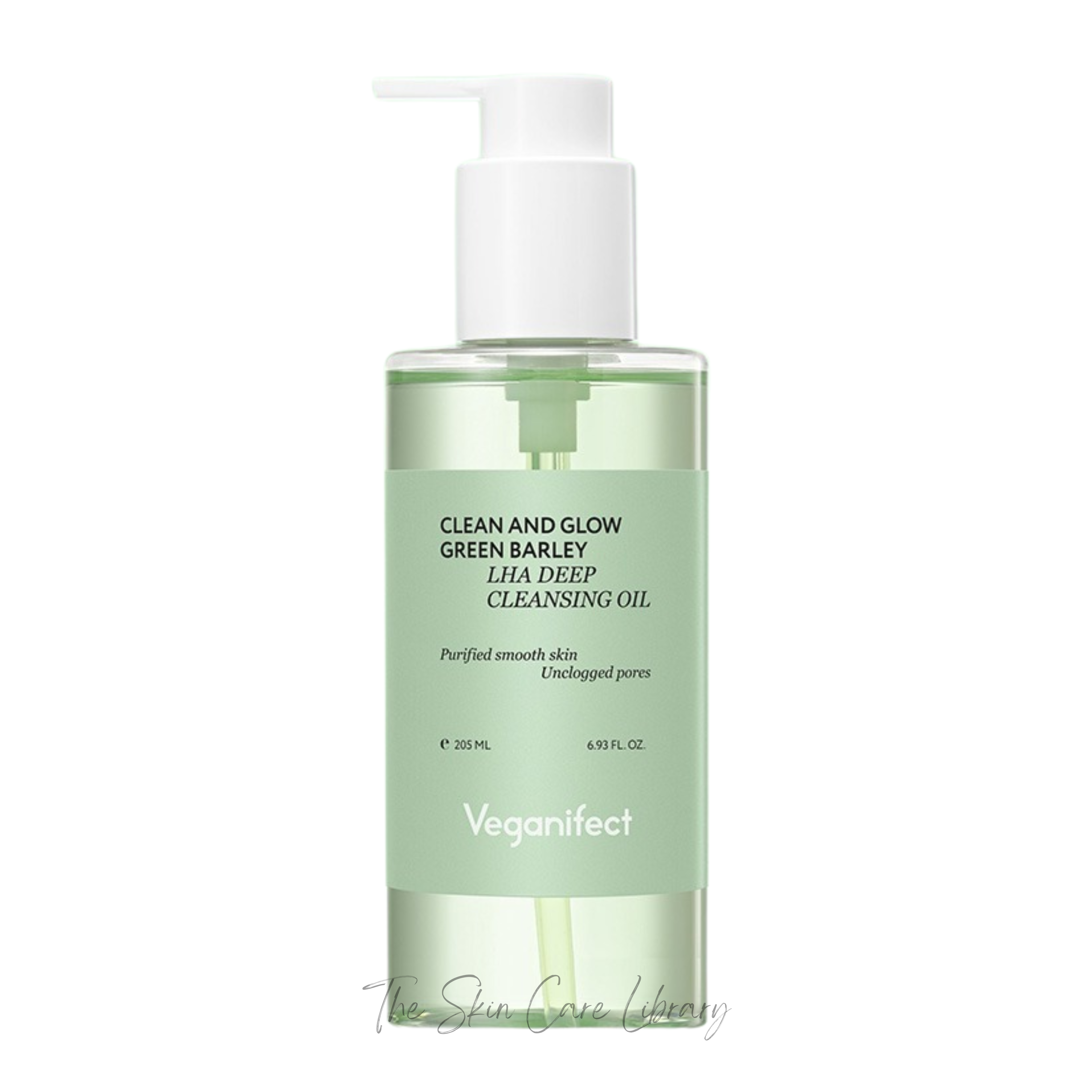 Veganifect Clean and Glow Green Barley LHA Deep Cleansing Oil 205ml