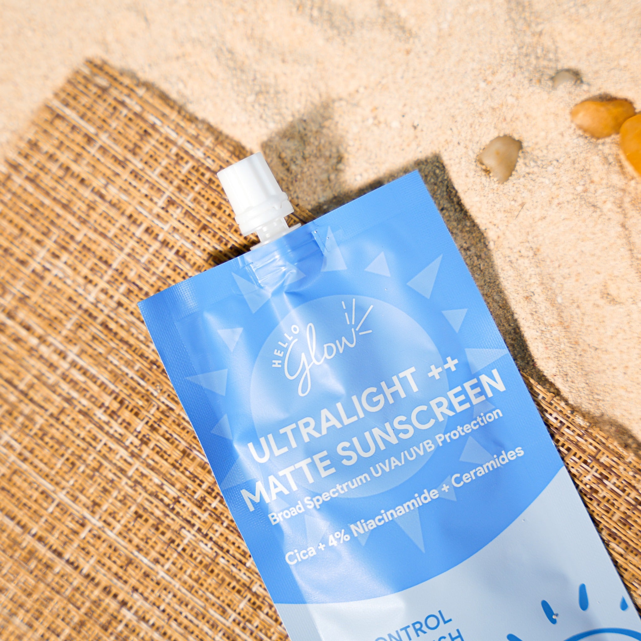 Hello Glow Ultralight ++ Matte Sunscreen 50g