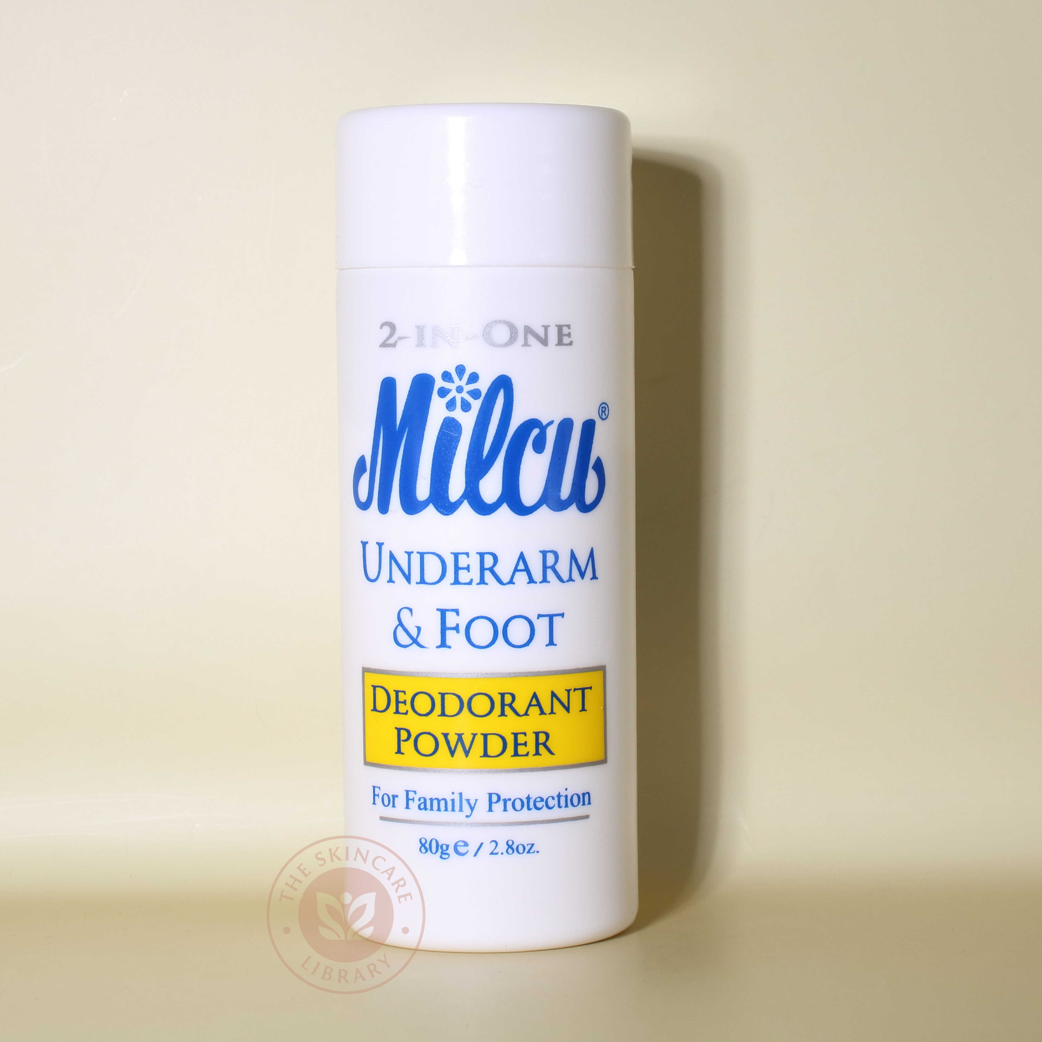 Milcu Underarm & Foot Deodorant Powder 80g